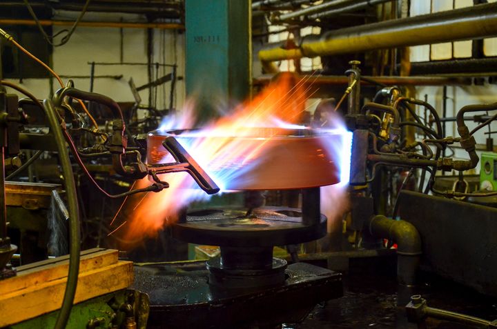 Hanomag: Flame hardening